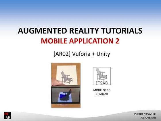 Augmented Reality Tutorial - Transparency & Shadow in Unity | PPT