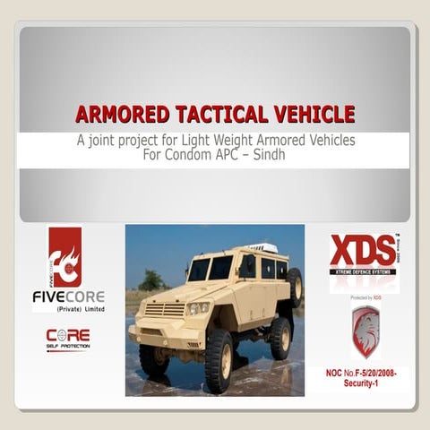 Bullet Proof & Armored tactical vehicle | PPT