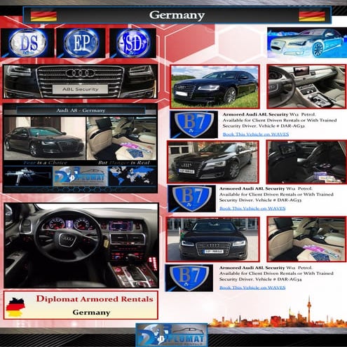 Armored Vehicles for Rent in Germany Price Guide | PDF