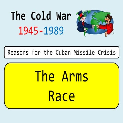 Causes of the Cuban Missile Crisis – Arms race | PPTX