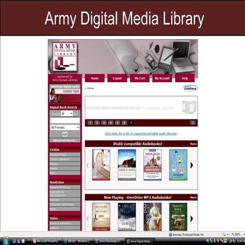 Army digital media_library | PPT