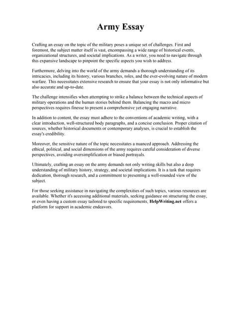 Military Bearing Essay.pdf