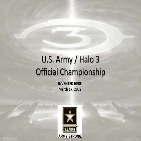 The Halo 4 campaign | PPTX