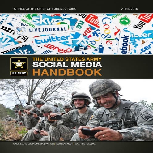 The United States Army Social Media Handbook 2016 | PDF
