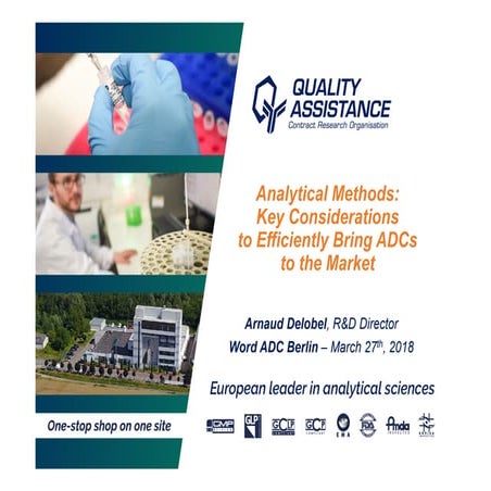 Analytical methods: key considerations to efficiently bring ADCs to the ...