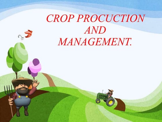 Crop Production And Management | Class- 8 | PPT | PDF