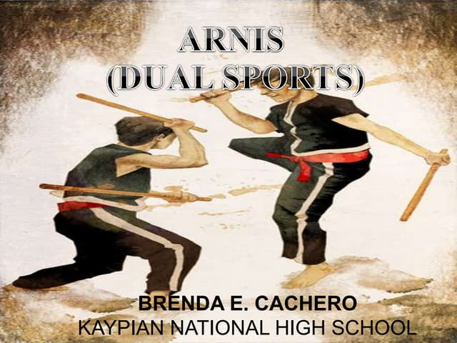 Arnis | PPTX | Martial Arts | Sports