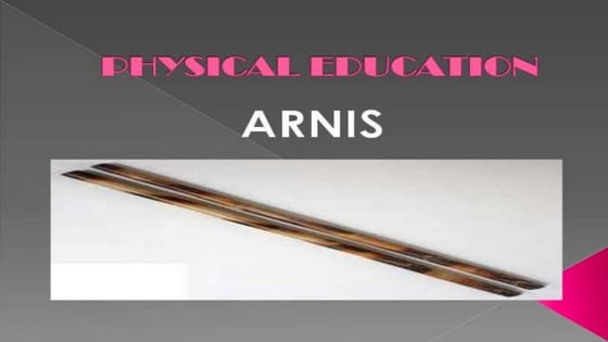 Fundamental skills in arnis | PPT