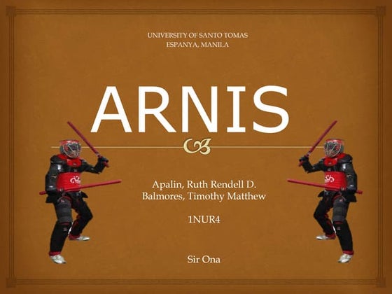 Arnis | PPT