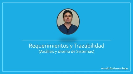Arnold Gutierrez presentations