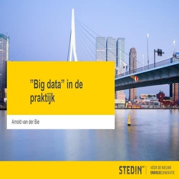 Arnold van der bie - stedin | PDF