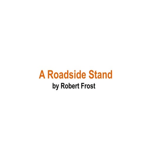 roadside-stand-ppt CLASS XII ENGLISH.pptx