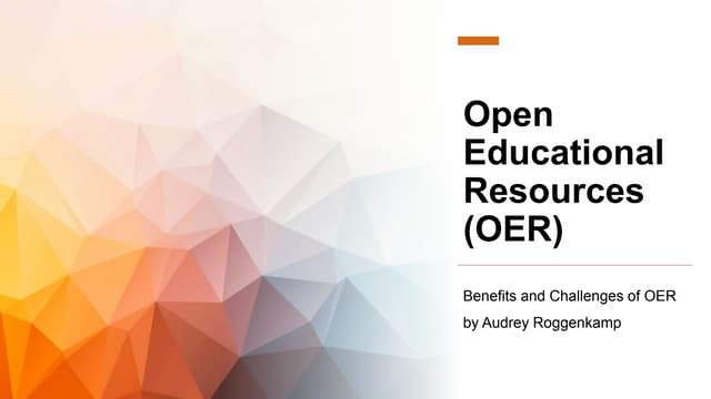 OER PowerPoint | PPTX