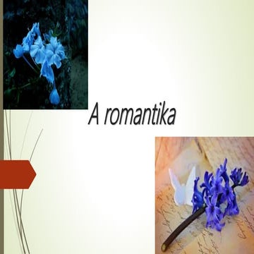 A romantika | PPTX