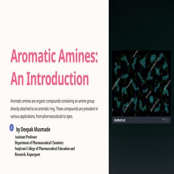 POC-II Aromatic-Amines-An-Introduction.pptx