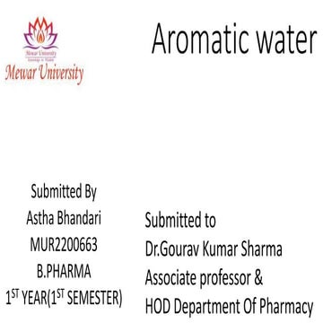 Aromatic water Ph.Ceutics.pptx