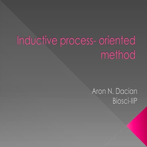 inductive method | PPT