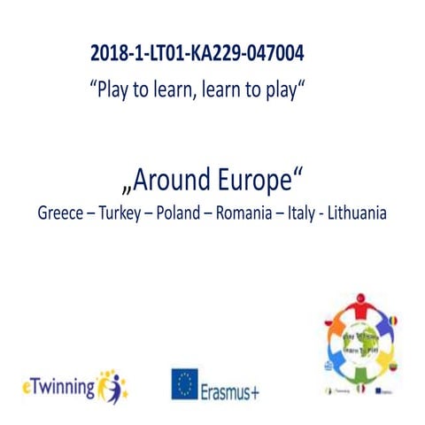 Board game "Around Europe" (1) | PPT