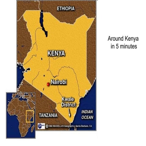 Around kenya in 40 slides | PPT