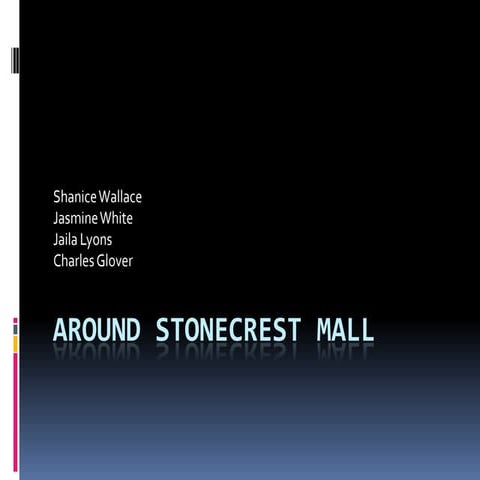 Land-Use Planning: A Shopping Center | PPT