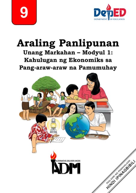 Detailed Lesson Plan - DLP - Araling Panlipunan 9 - Pag-iimpok at Pamumuhunan.docx