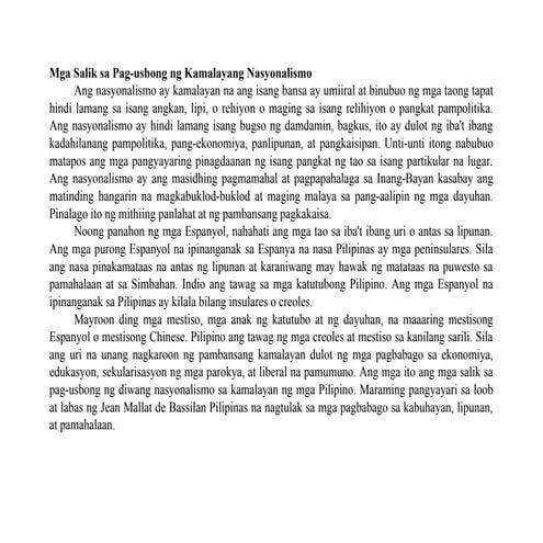 Pag-usbong ng Liberal na Ideya | PPTX