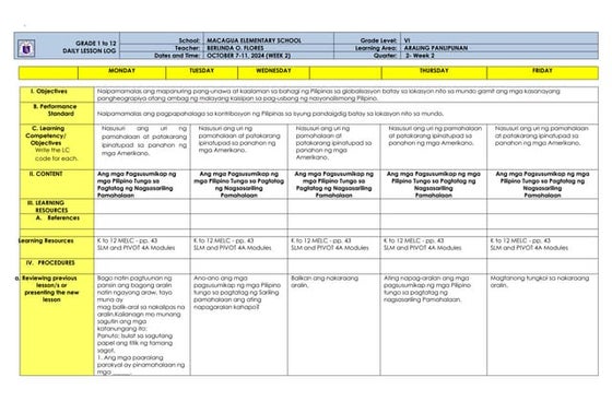 FILIPINO Quarter two (2) WEEK two ( 2).docx