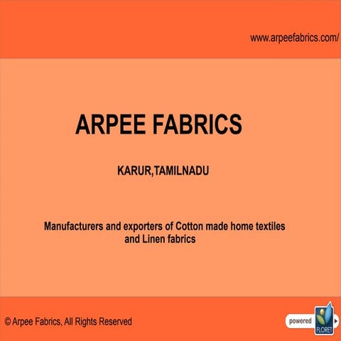KITCHEN LENIN PRODUCTS OF ARPEE FABRICS | ODP