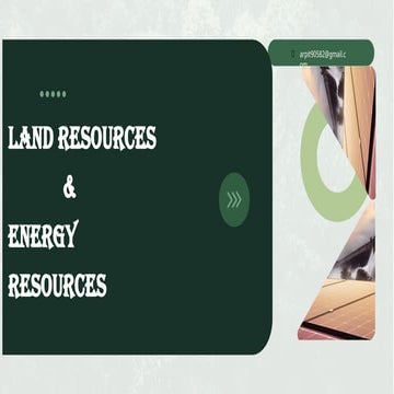 land resources and forest resourcesppt.pptx