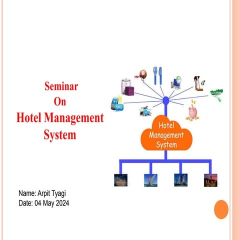 Hotel management report for the Education purpose | PPT