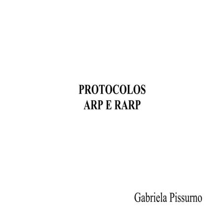 Arp rarp | PDF