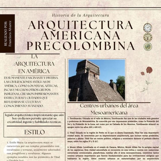 ARQUITECTURA AMERICANA PRECOLOMBINA FRANKLIN NARVAEZ | PDF