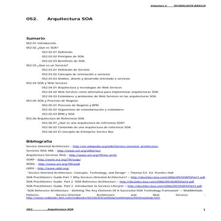 Arquitectura soa | PDF | Computing | Technology & Computing
