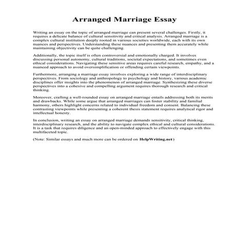 Arranged Marriage Essay.pdf
