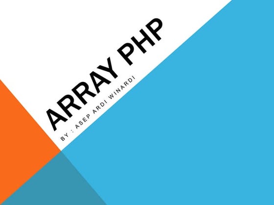 Membuat aplikasi polling dengan php | PDF