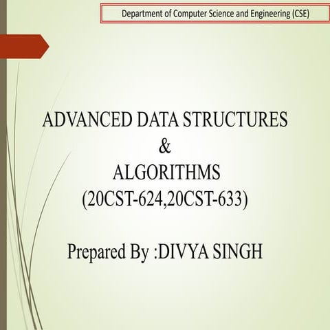 Data Structure And Algorithm Arraypptx Btech 2nd Year Ppt 0590