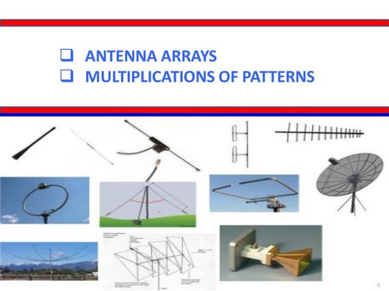 Array antennas | PPT