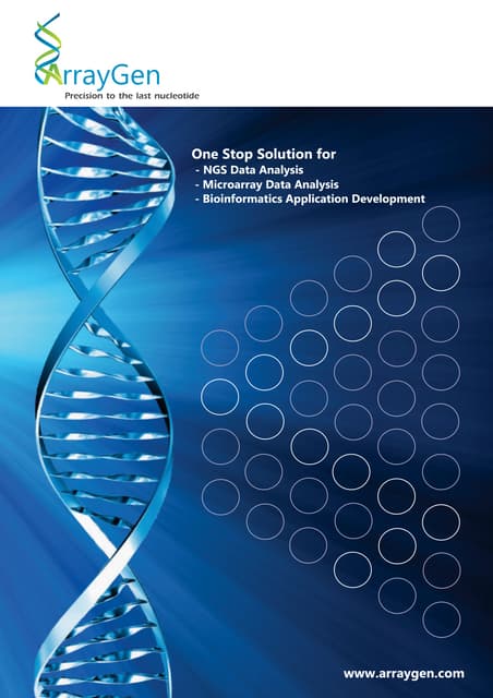 ArrayGen - Next Generation Genome Browser | PPT