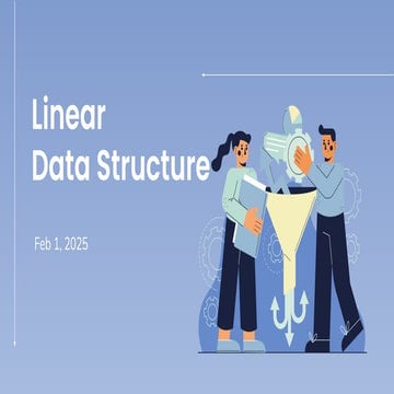 Linear Data Structure Array Stacks And Queues Ppt
