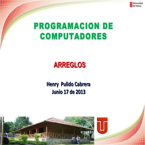 Arreglos Unidimensionales - Java - NetBeans | PDF