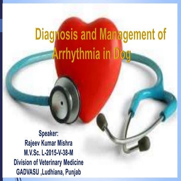 Arrhythmia | PPT