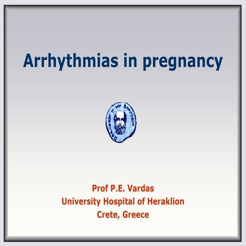 Arrhythmias in preg | PDF