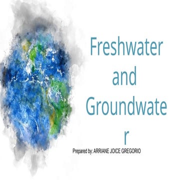 ARRIANE_Freshwater and Groundwaters.pptx