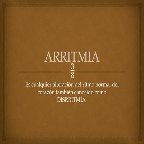 ARRITMIA cardiaca - enfermeria [1].pptx