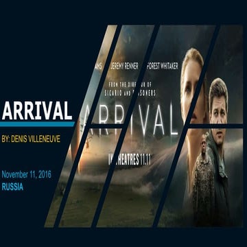 Arrival Movie 2016 | PPTX