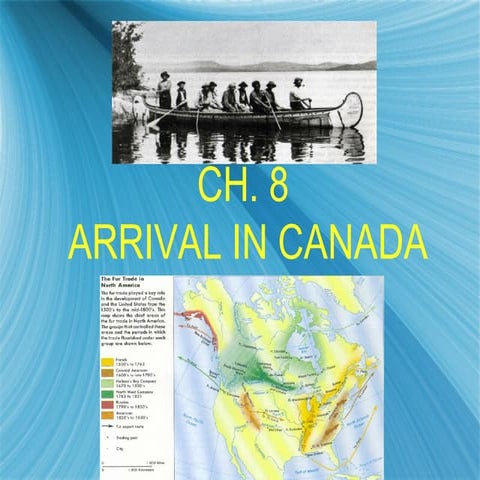 Arrival in canada | PPT