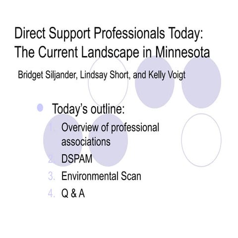 ARRM Conference Presentation of DSPAM | PPT