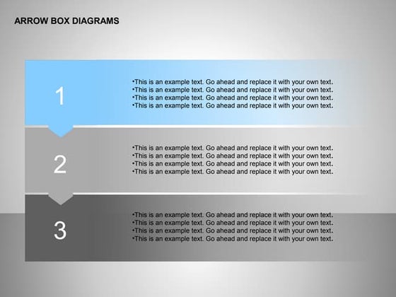 3D Chevron Diagram | PPT