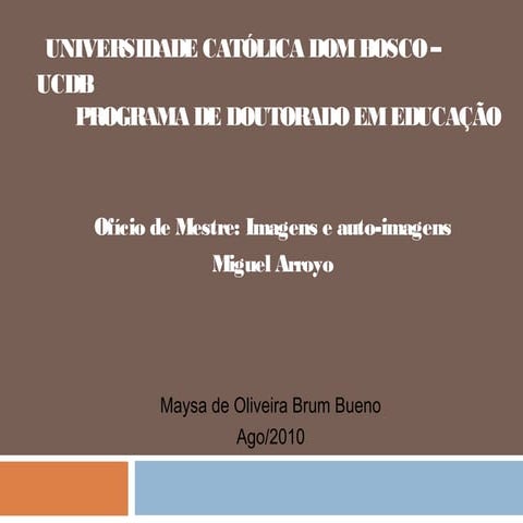 Arroyo | PPT
