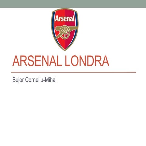 Arsenal londra | PPTX